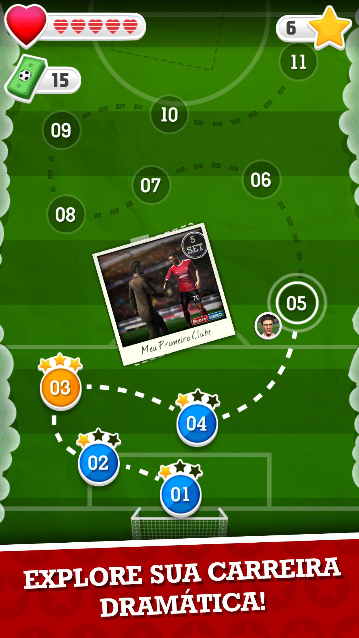 Jogue Score! Hero no PC com Bluestacks