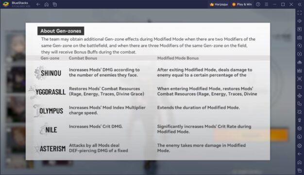 Гайд по ген-зонам (фракциям) в Aether Gazer. Какие преимущества они дают героям? | BlueStacks