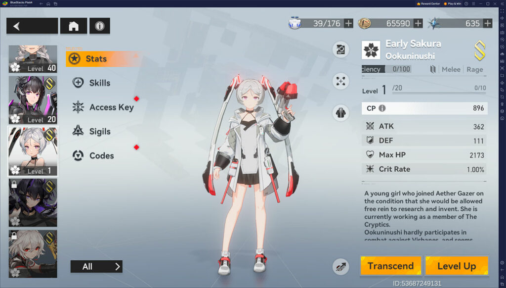 Hæ á Ng Dáº N Tã N Thá Lã M Quen Vá I Aether Gazer Trãªn Pc Cã Ng Bluestacks