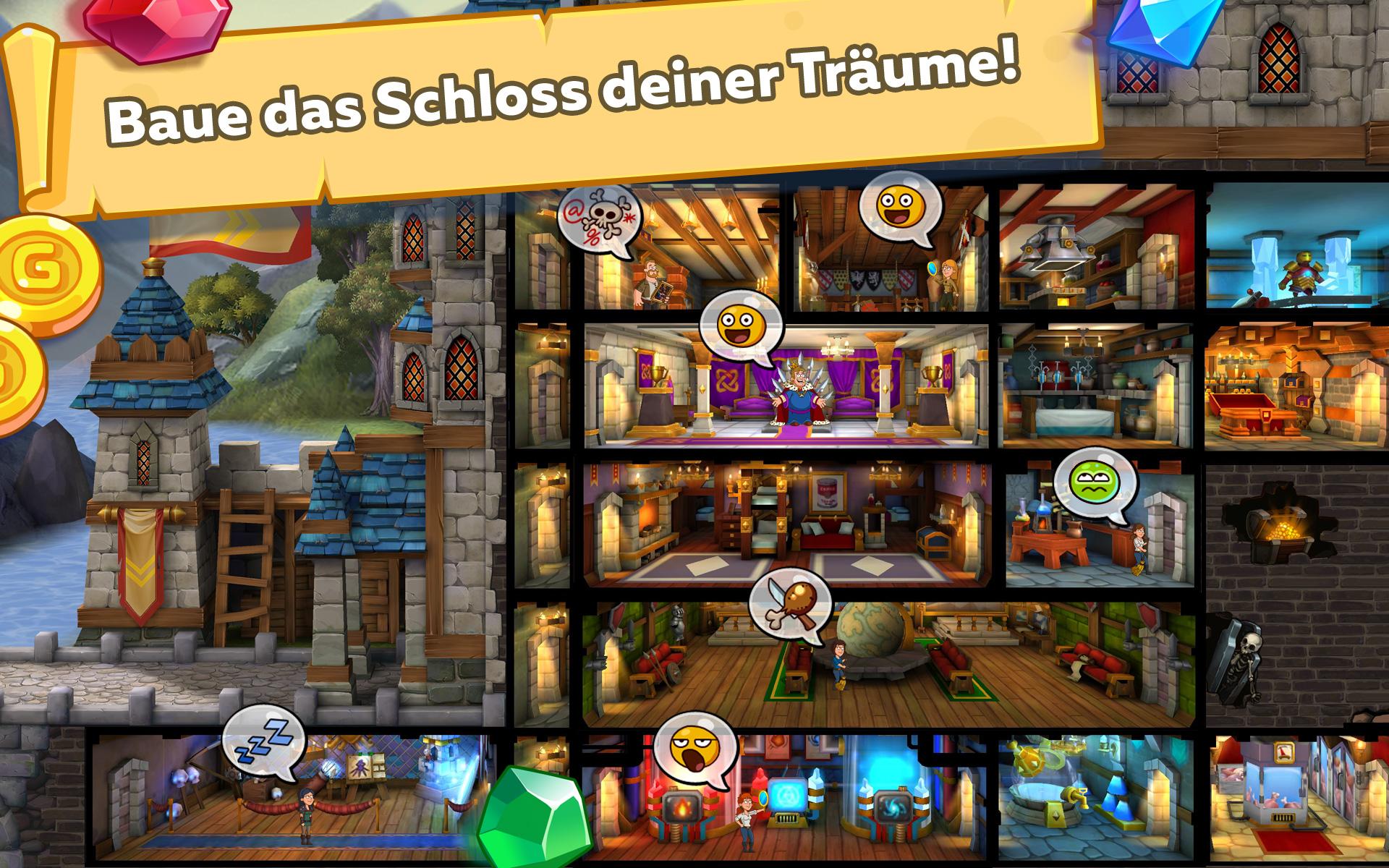 Spiele Hustle Castle auf PC mit BlueStacks