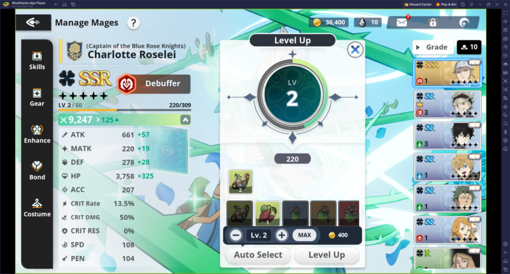 ไกด์แนะนำการเล่น Black Clover M | BlueStacks