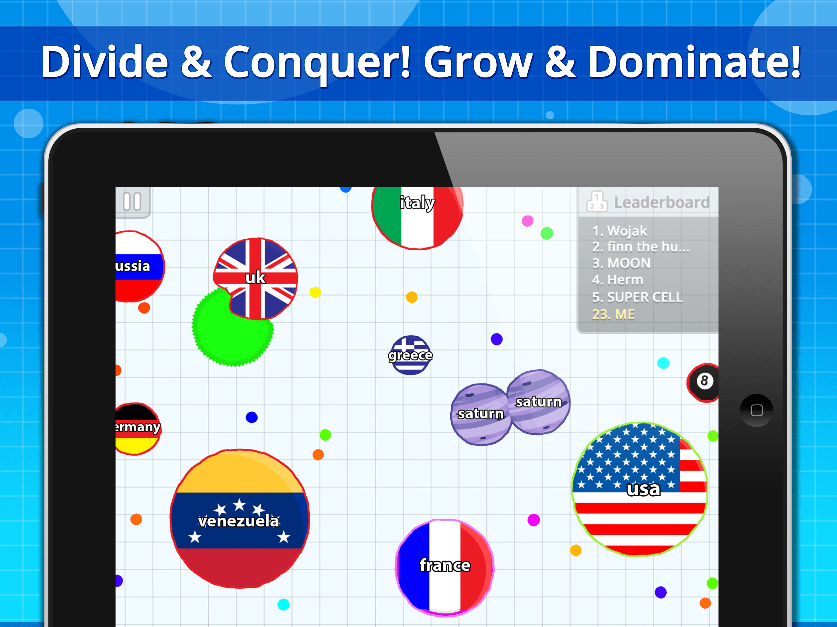 Agar.io’yu Android Emülatörle PC'de Oyna | BlueStacks