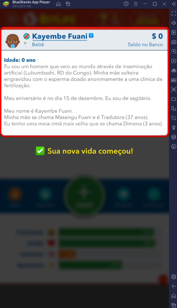 Guia de Iniciantes em BitLife BR - Simulação de vida: carreiras, faixas ...
