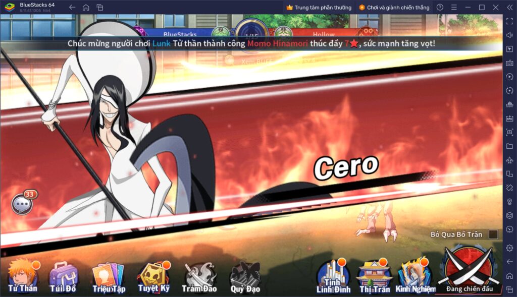 Trở thành tử thần trong Bleach Huyết Chiến trên PC với BlueStacks