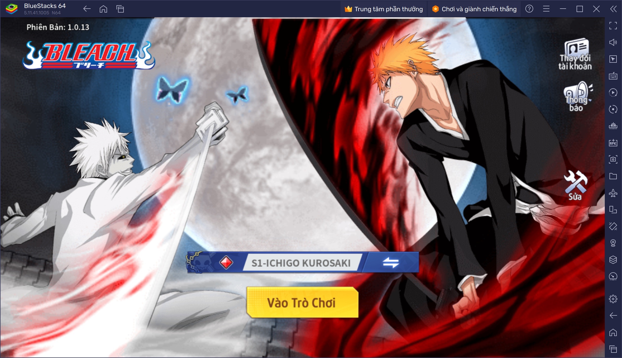 Trở thành tử thần trong Bleach Huyết Chiến trên PC với BlueStacks