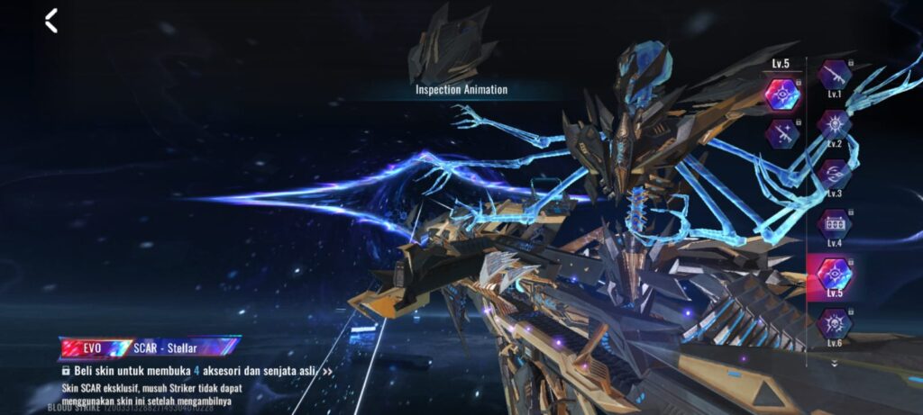 EVO Scar – Stellar: Senjata Tergila yang Pernah Hadir di Blood Strike!