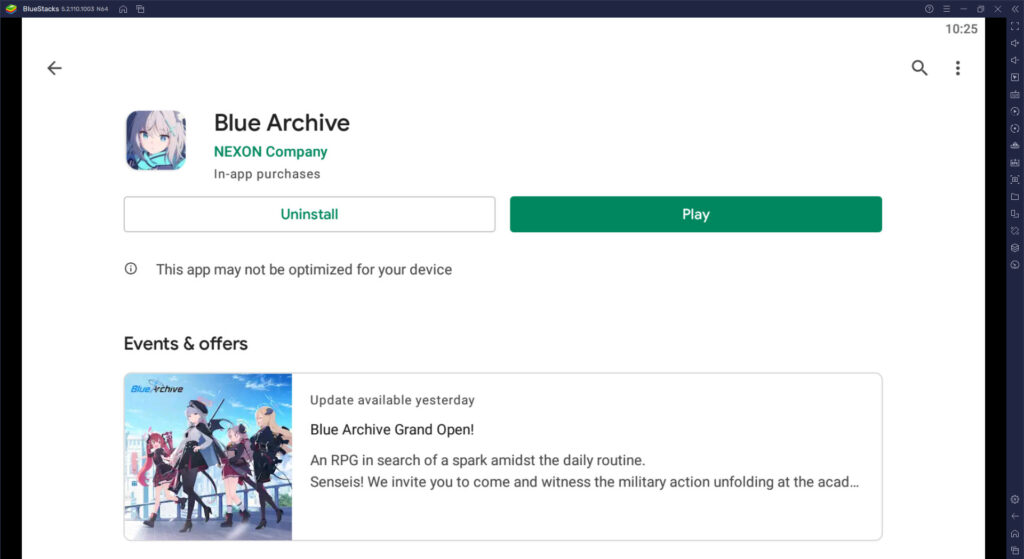วิธีติดตั้ง Blue Archive บน PC และ Mac ผ่าน BlueStacks