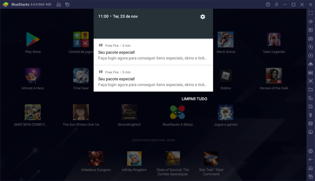 Tenha suas informações em tempo real! Chegaram as notificações de área ...
