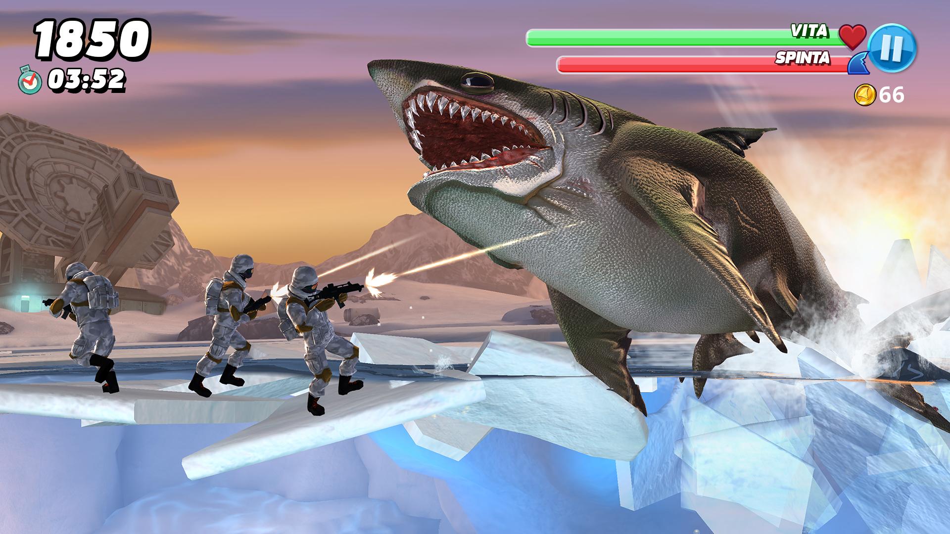 Scarica Hungry Shark W sul PC con BlueStacks l’Emulatore Android