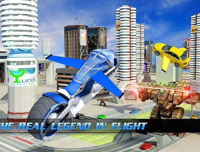 Download Flying Bike – Transformer Robot on PC with BlueStacks
