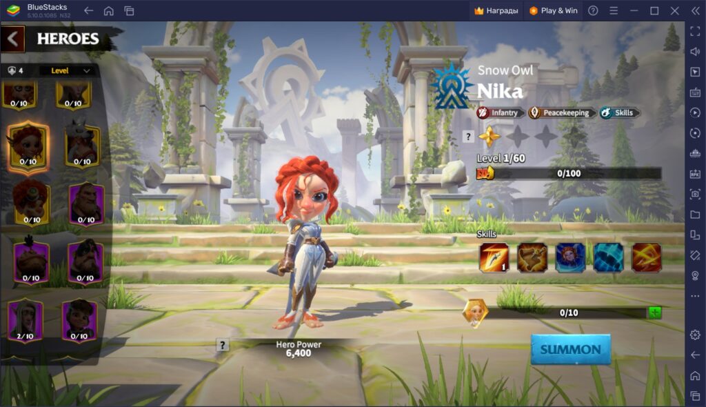 Лучшие герои для PvP и PvE в Call of Dragons | BlueStacks