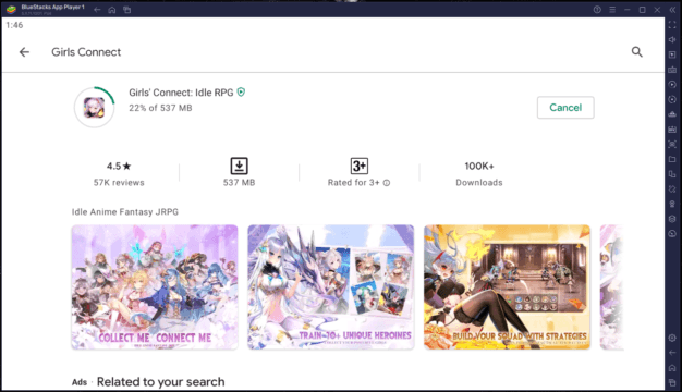 Cara Bermain Girl’s Connect Idle RPG di PC Menggunakan BlueStacks ...