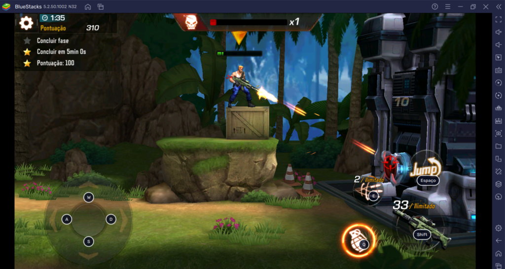 Como jogar com os primeiros personagens de Contra Returns | BlueStacks