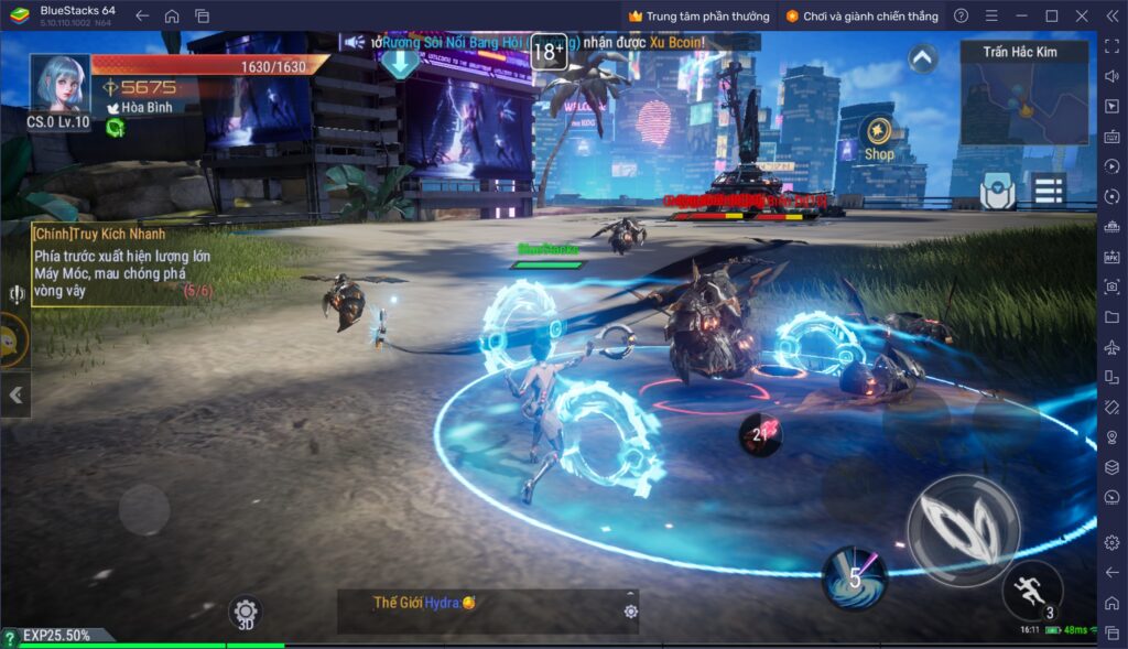 Phiêu lưu trong thế giới hiện đại của Cyber Fantasy trên PC | BlueStacks