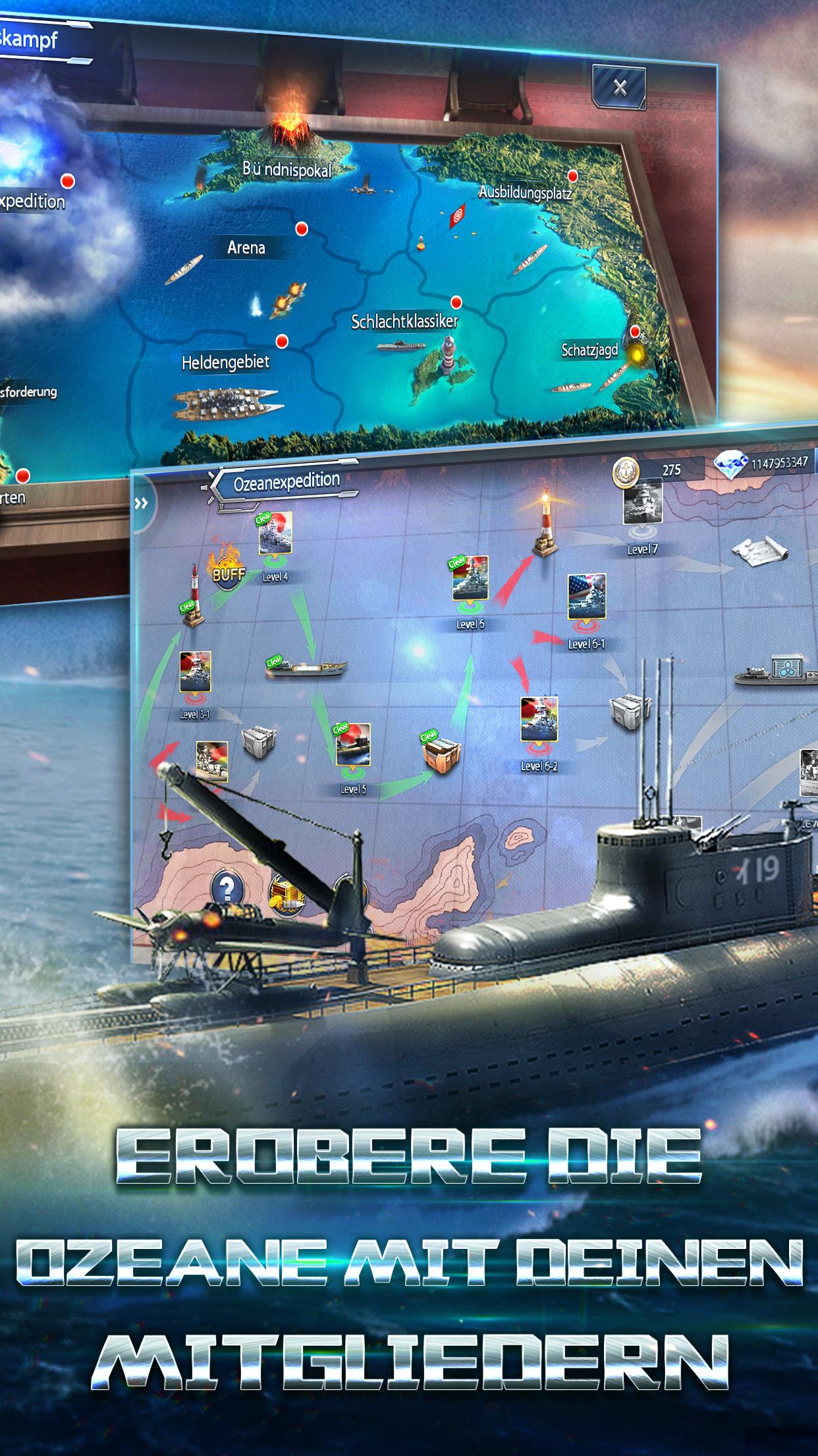 Lade Flotten Kommando II mit BlueStacks auf deinen PC herunter