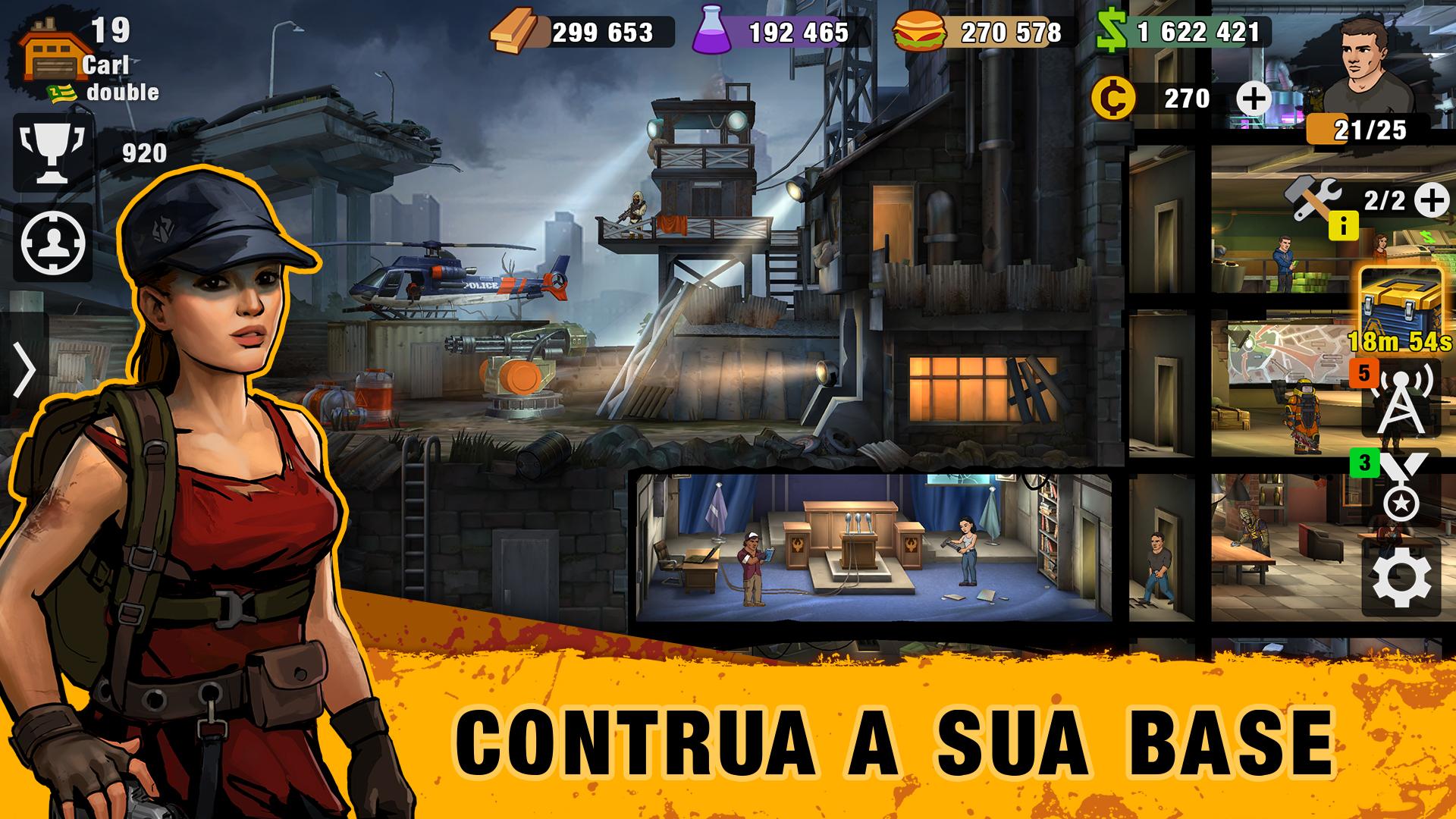 Baixe Zero City: Zombie Shelter Survival Simulator no PC com o BlueStacks
