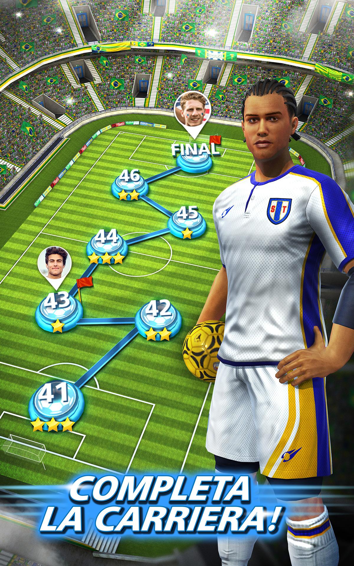Scarica Football Strike MS su PC con BlueStacks Emulatore Android