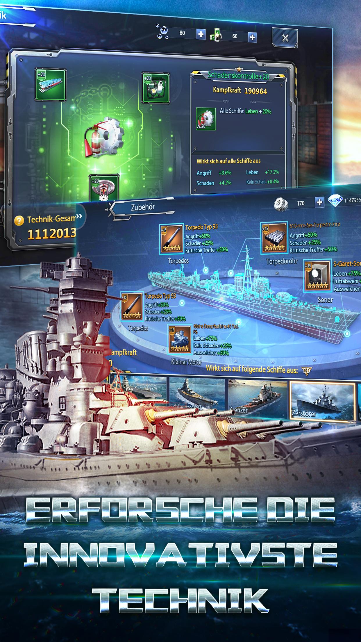 Lade Flotten Kommando II mit BlueStacks auf deinen PC herunter