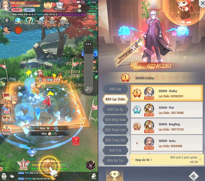 Mẹo tăng lực chiến hiệu quả khi chơi Dragon Song: Hội Săn Rồng trên PC ...