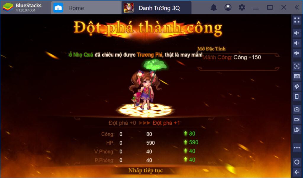 Xây dựng đội hình trong Danh Tướng 3Q | BlueStacks