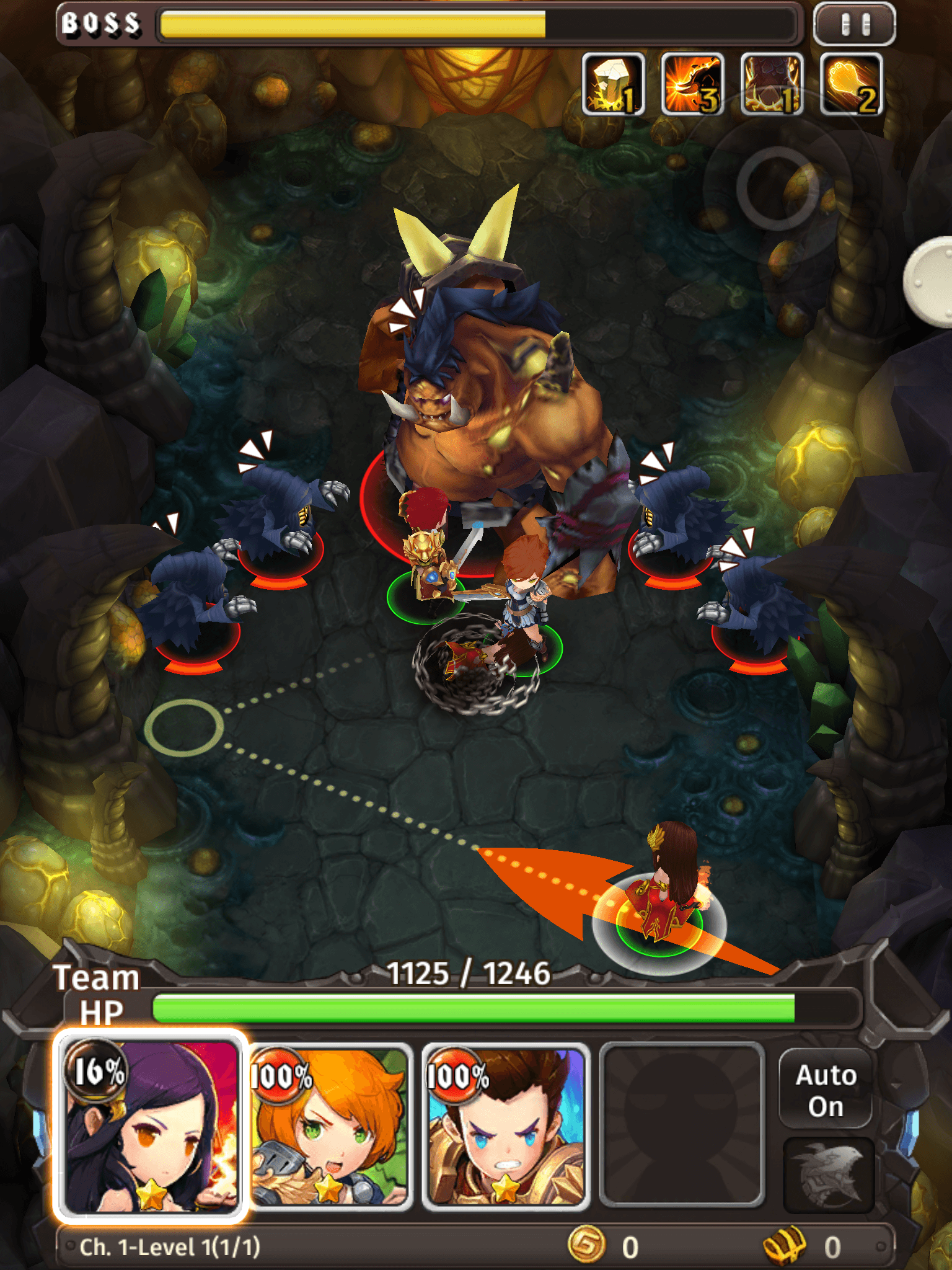 Download Hyper Heroes: Marble-Like RPG on PC with BlueStacks