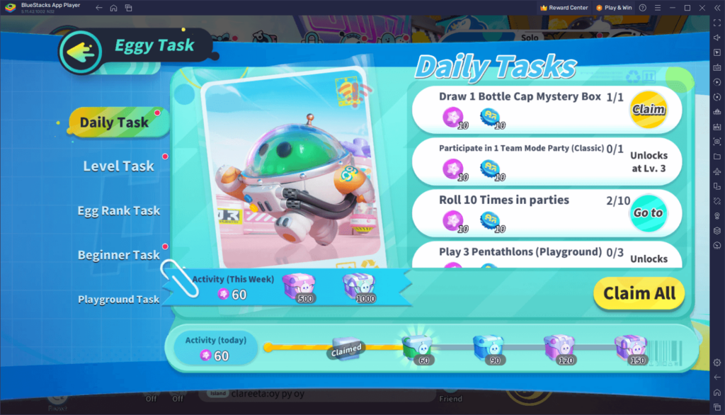 Análise de Eggy Party: Uma aventura divertida no mundo de Eggy | BlueStacks