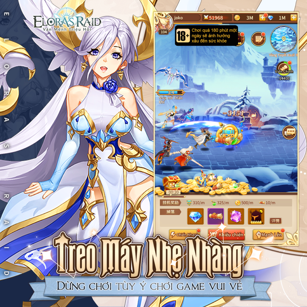 Elora's Raid - Chính Hãng - Game thẻ tướng nhàn rỗi phong cách Anime ...