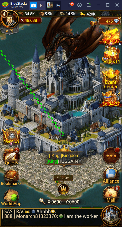 Raids and Attacks - A Guide on Marching in Evony: The King’s Return ...