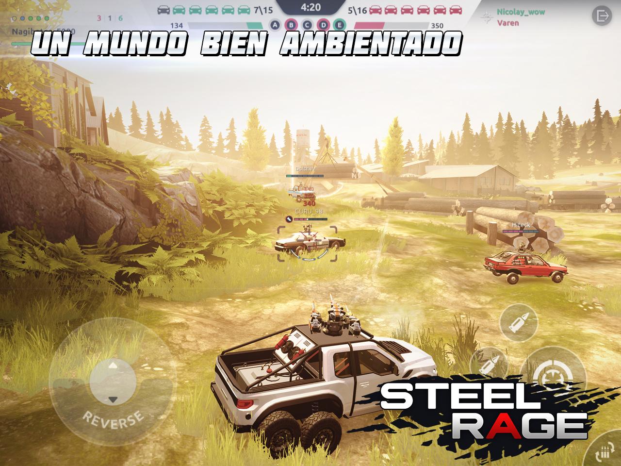 Descarga Steel Rage: Shooter de coches robot multijugador en PC con ...