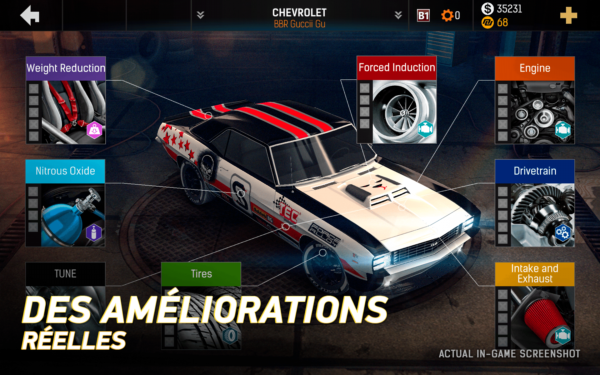 Jouez à Nitro Nation Drag Racing sur PC