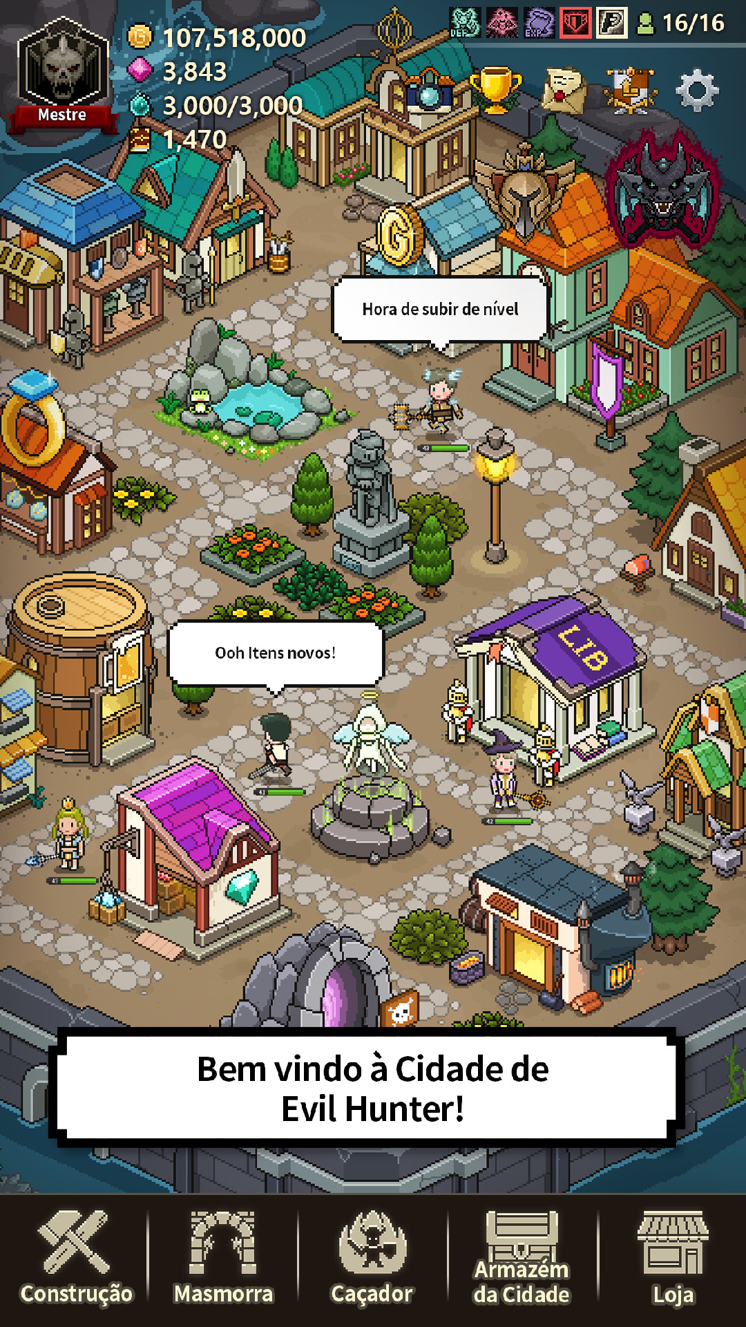 Baixe Evil Hunter Tycoon no PC com BlueStacks