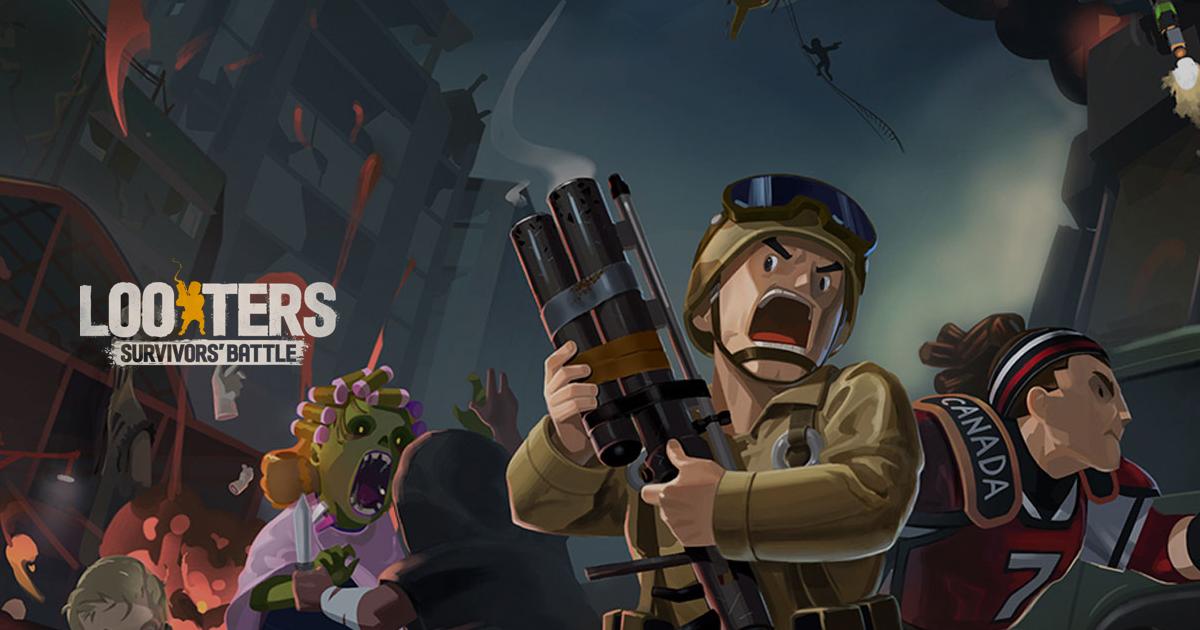ดาวน์โหลดและเล่น Looters: Survivors’ Battle บนพีซีและแมค (อีมูเลเตอร์)