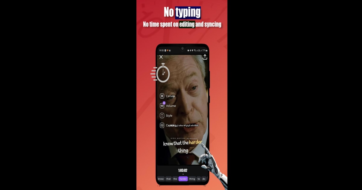 Download and run Captiono: AI Subtitles on PC & Mac (Emulator)