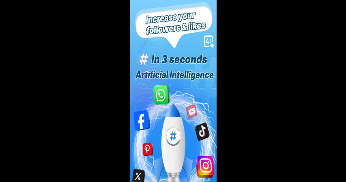 Descarga y ejecuta AI Hashtags : Follower Booster en PC y Mac (emulador)