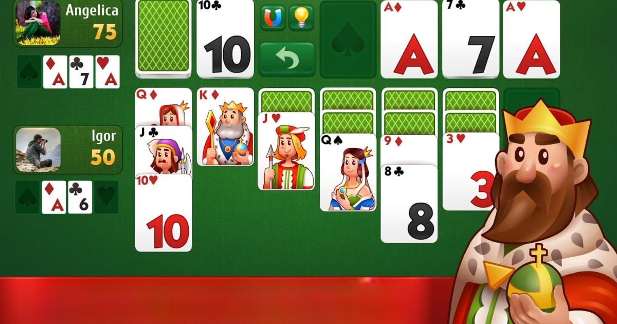 Download & Play Klondike Solitaire: PvP card game with friends on PC ...