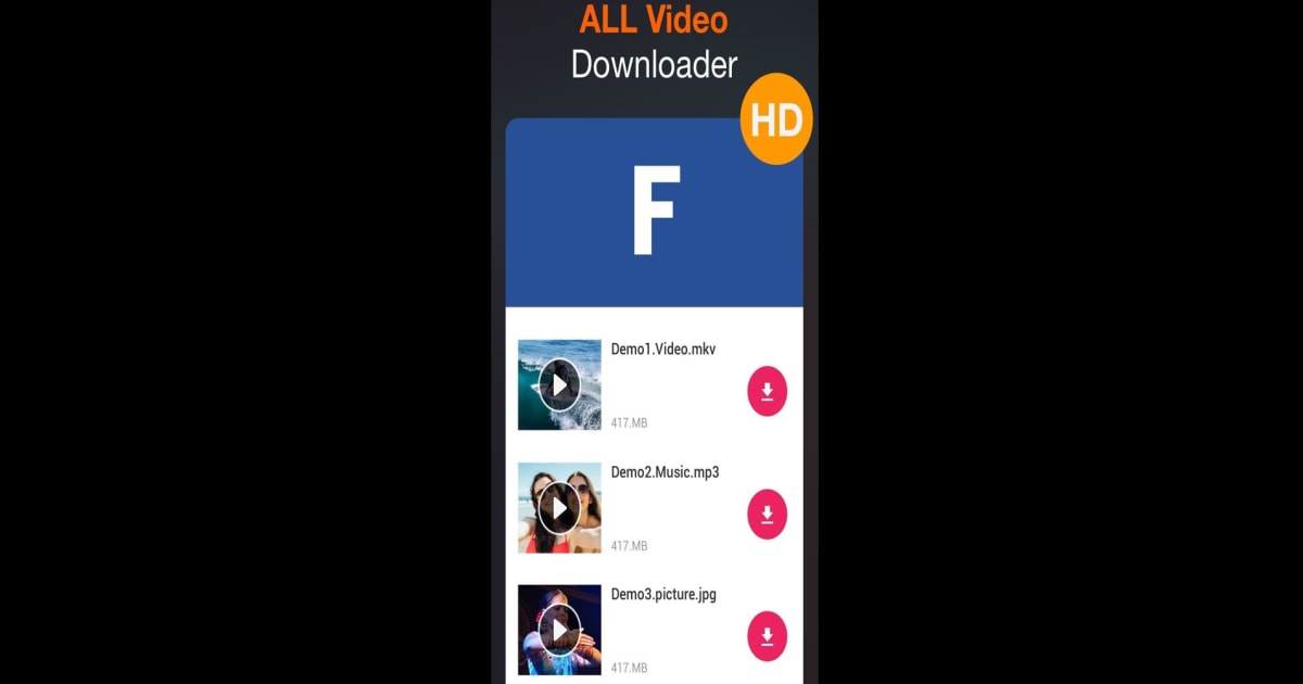 Download and run All Video Downloader - V on PC & Mac (Emulator)