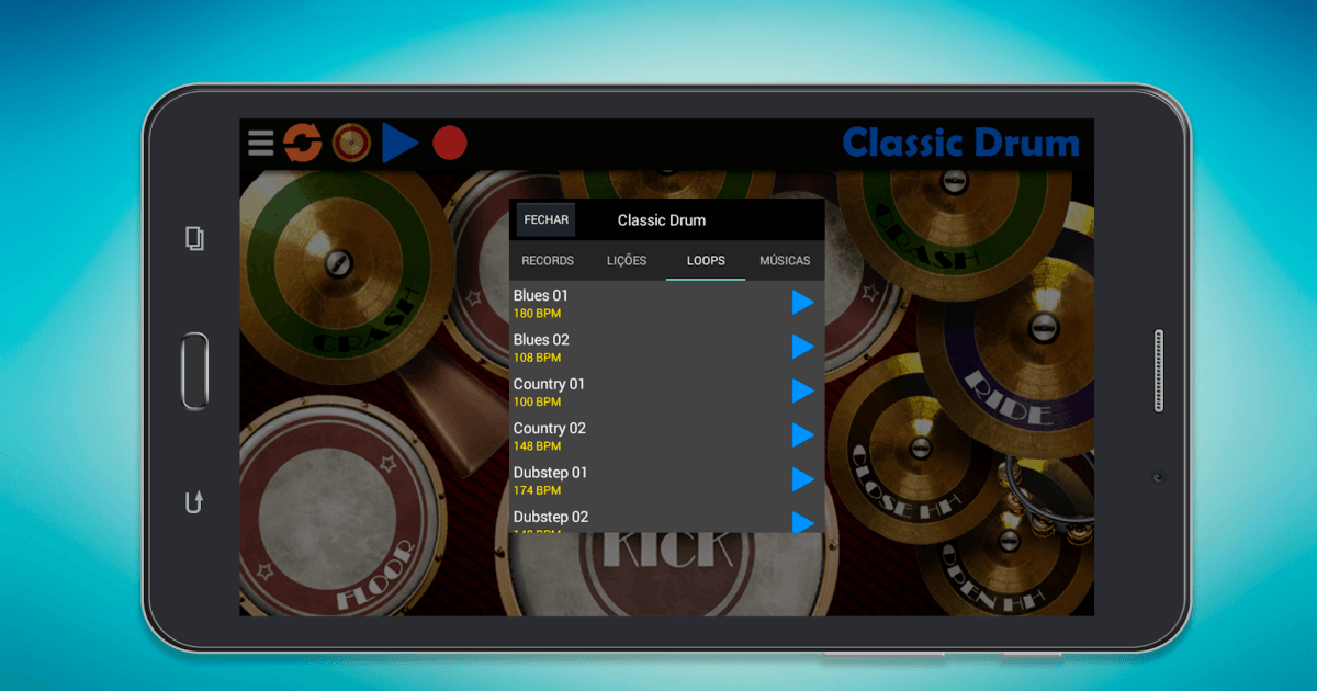 Download & Play Classic Drum - The best way to play drums! on PC & Mac ...