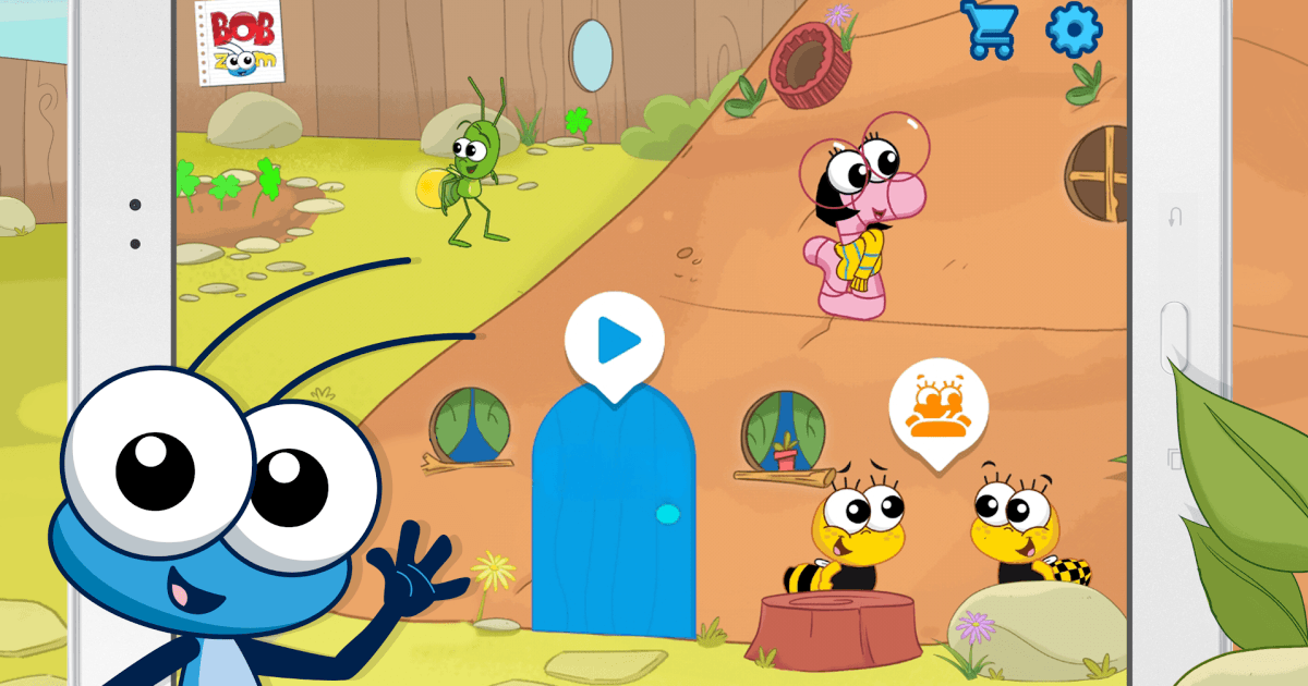 Download and run Bob Zoom - Videos, games and books for kids on PC ...