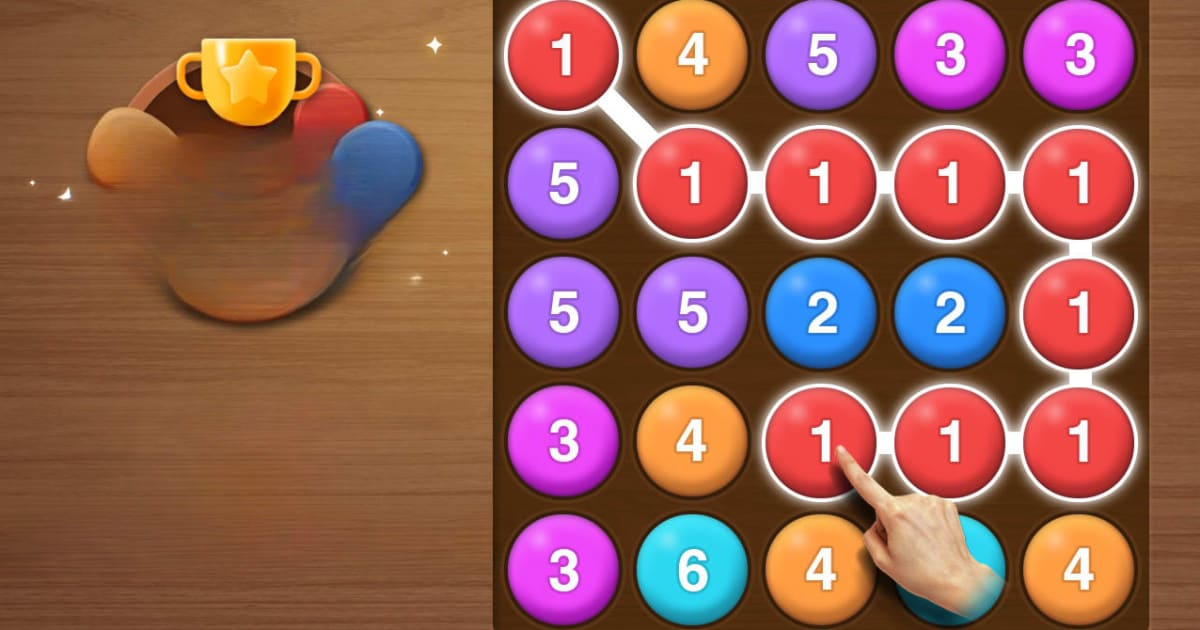 Download & Play Number Puzzle - bubble match on PC & Mac (Emulator)