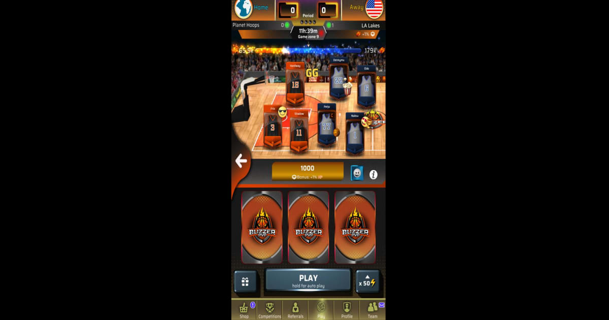 Download & Play Buzzer Beater - Basketball PvP on PC & Mac (Emulator)