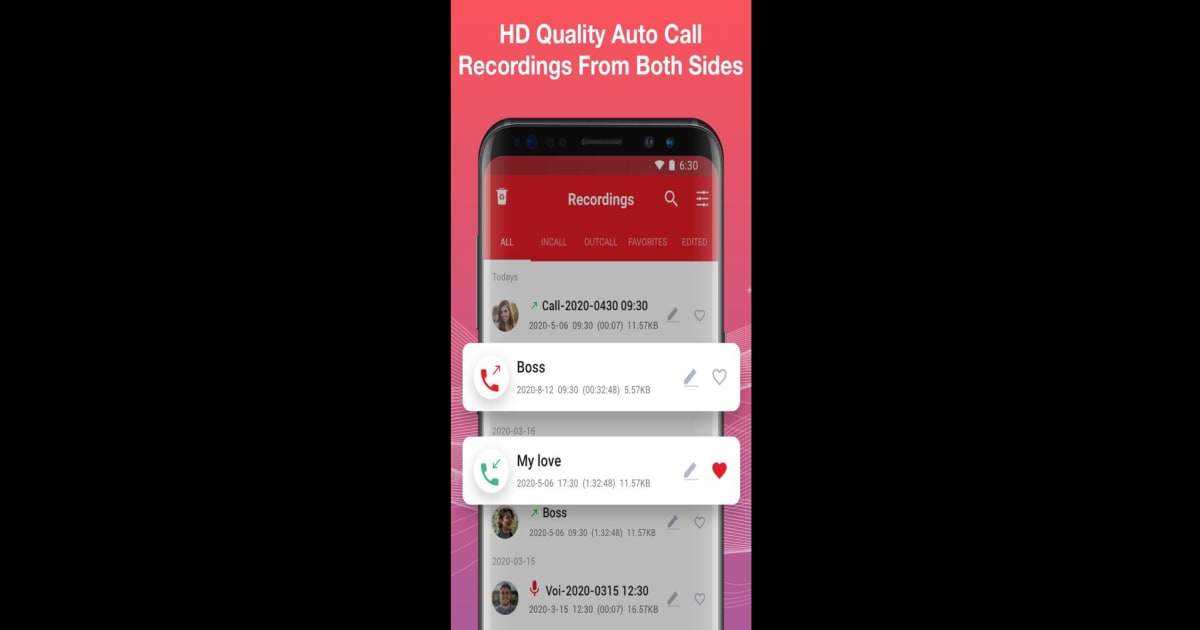 Download and run Call Recorder - Auto Recording on PC & Mac (Emulator)