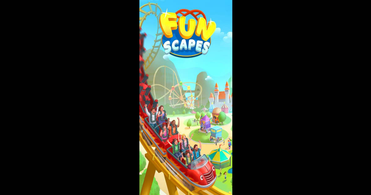 Download & Play Funscapes: A Theme Park Game with Match 3 Puzzle on PC ...