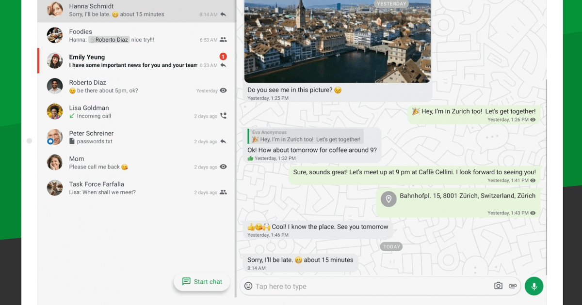 Downloade und starte Threema. Der sichere Messenger auf PC & Mac (Emulator)