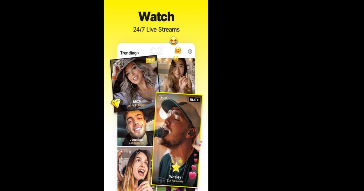 Download and run C2 - Live Streaming on PC & Mac (Emulator)