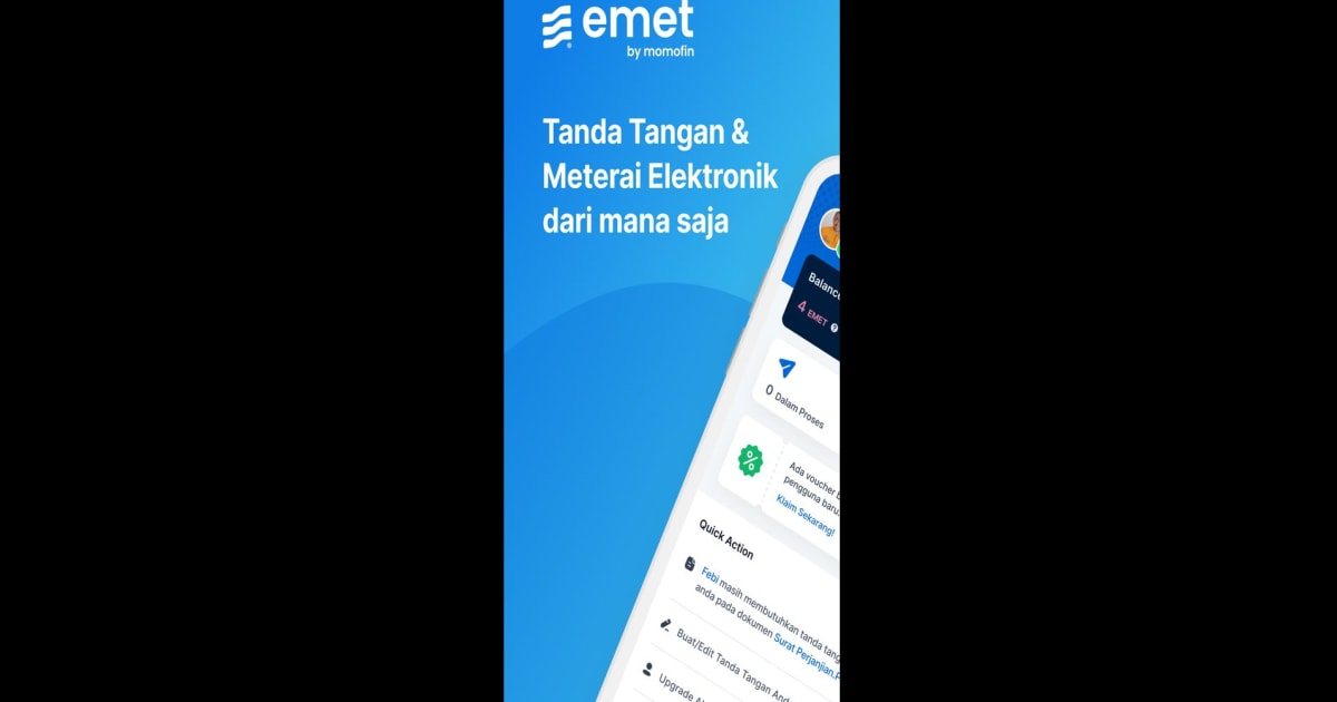 Unduh dan jalankan eMET: e-Meterai & Tanda Tangan di PC & Mac (Emulator)