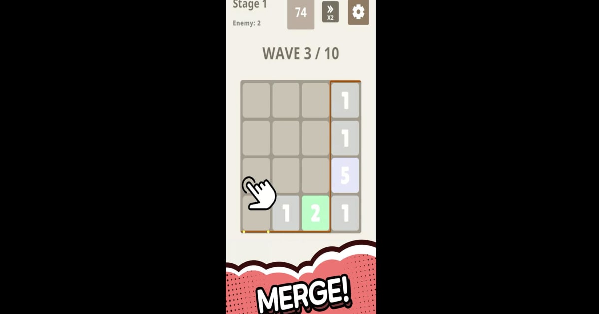 NumCrush: Merge To Conquer - 下載遊玩 PC 或 Mac 版本 (模擬器)