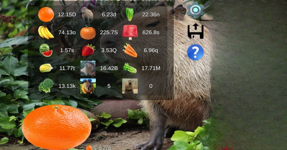 Downloaden & Spielen von Capybara Clicker auf PC & Mac (Emulator)