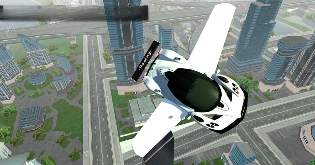 Download & Play Flying Car Game driving on PC & Mac (Emulator)