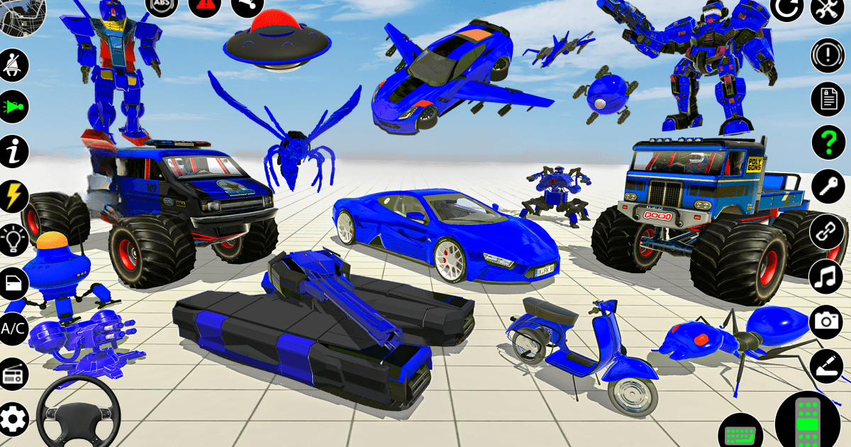 Download & Play Robot Car Transformers Game on PC & Mac (Emulator)