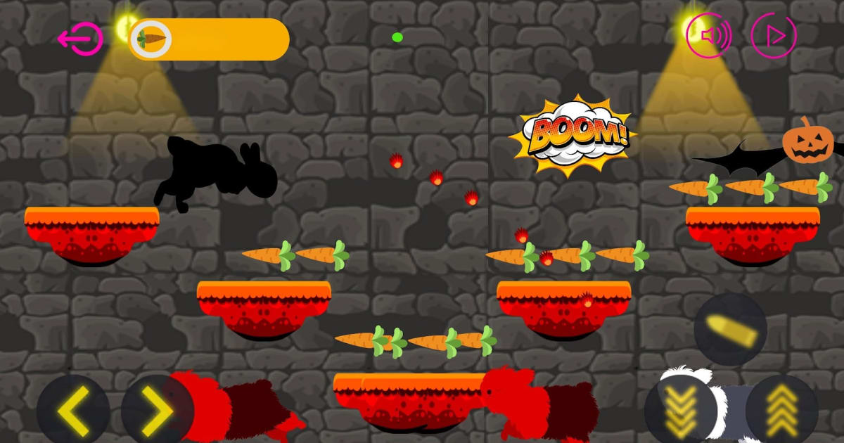 Download & Play Runner Rabbit 2D on PC & Mac (Emulator)